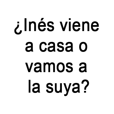 II Pronombres posesivos